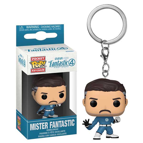The Fantastic Four: First Steps - Mister Fantastic Pop! Keychain ...
